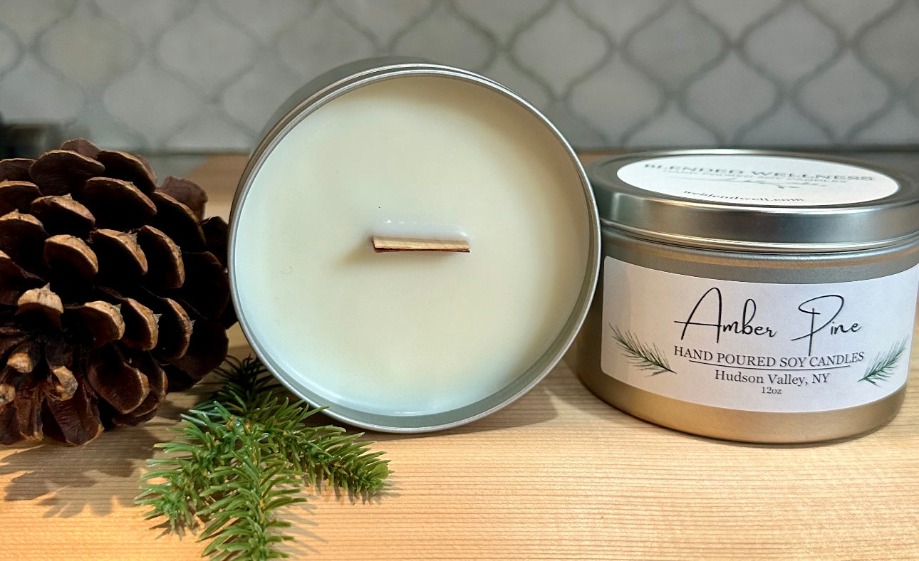 Amber Pine Candle